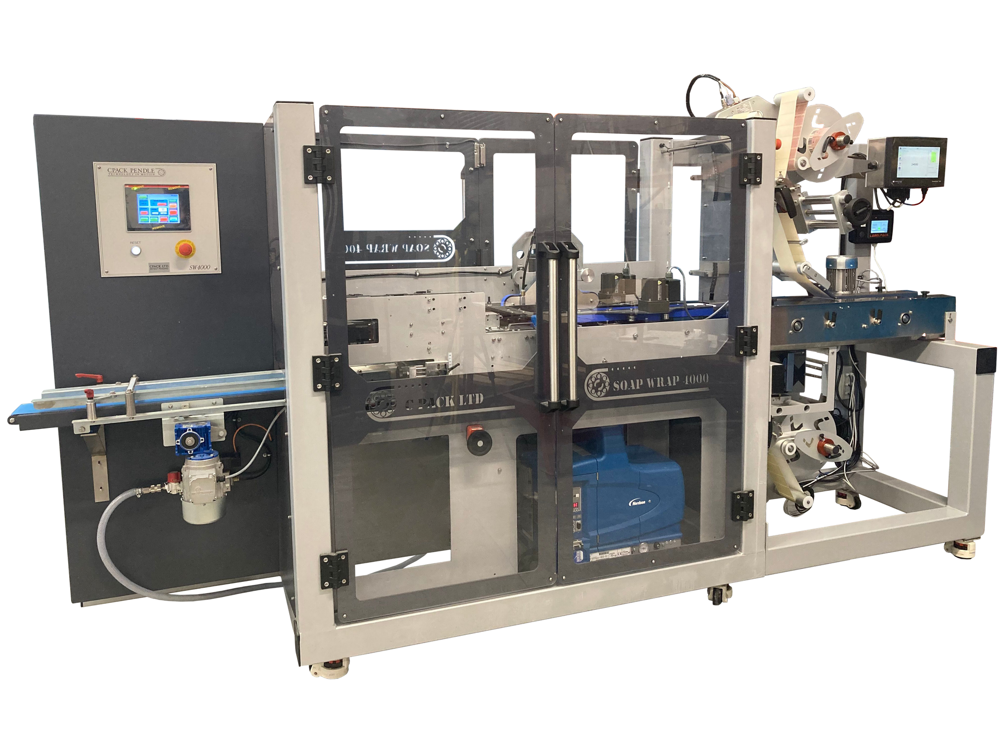 SW4000 Soap Wrapping Machine – CPack Ltd